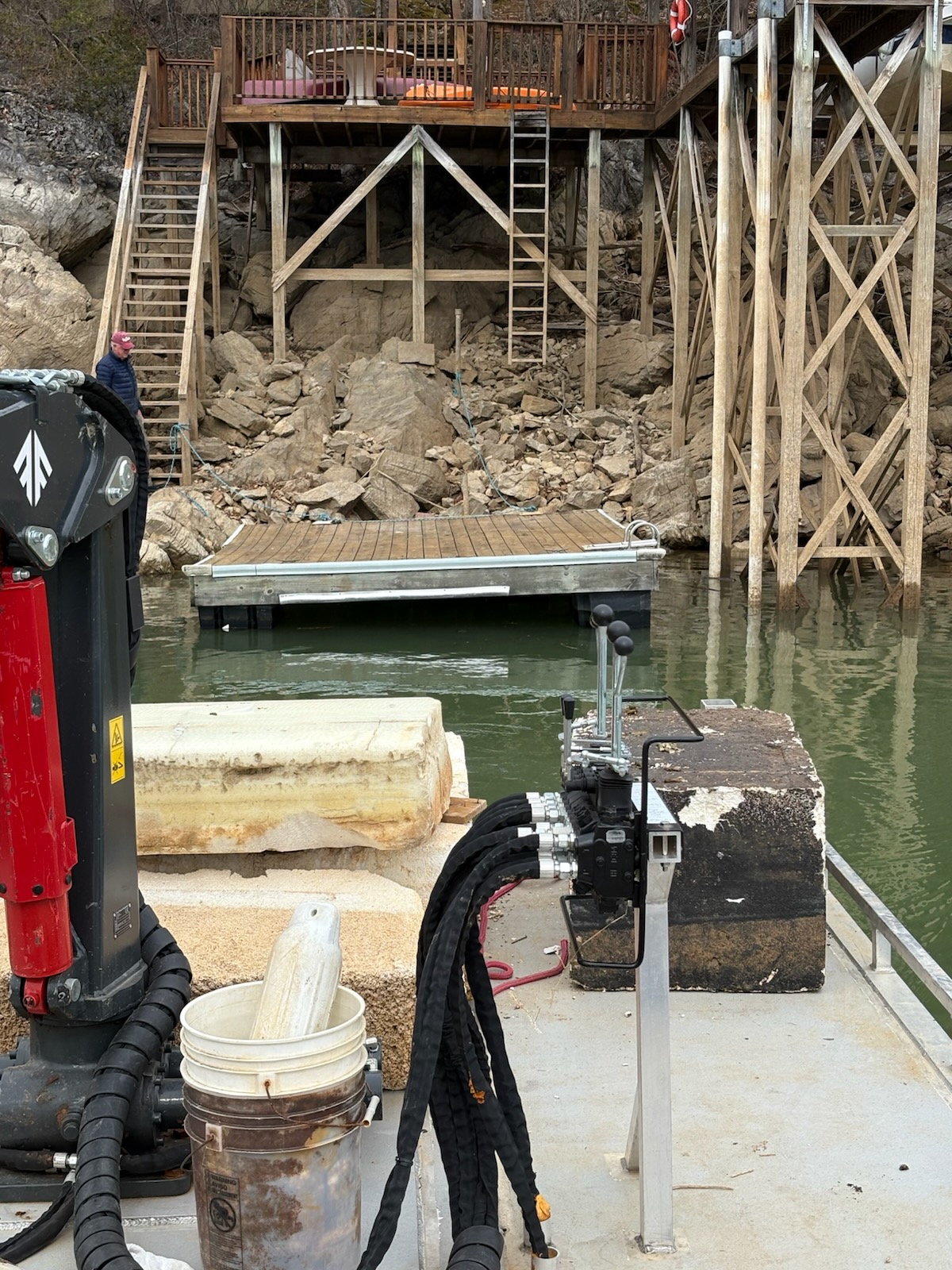 BLA returns Missing Dock! | Boone Lake Association